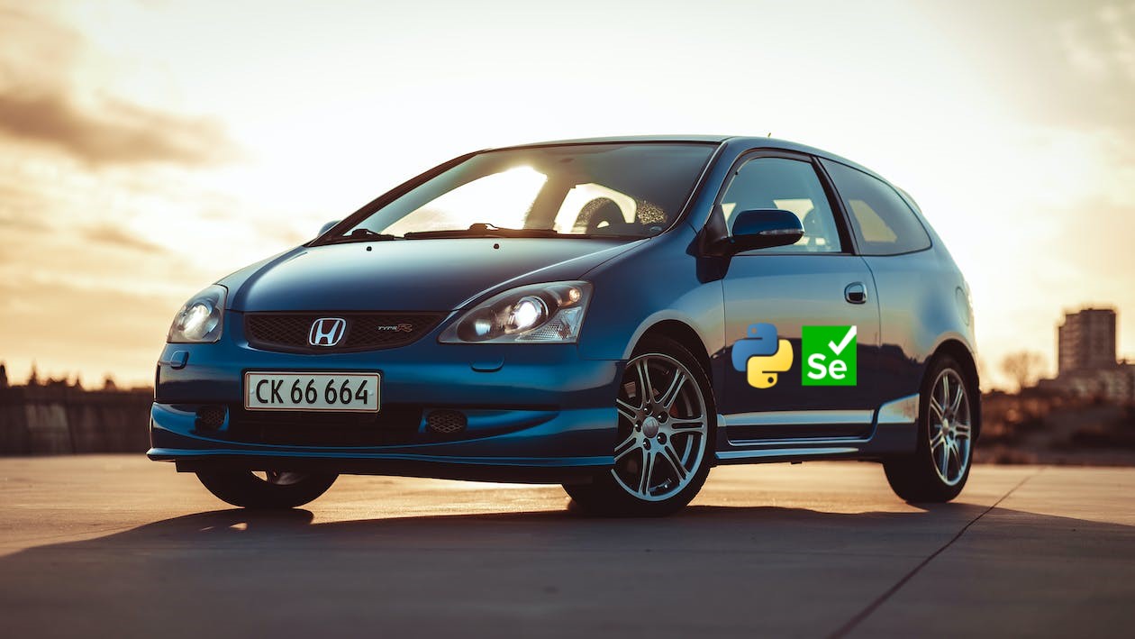 How to scrape AutoTrader with Python and Selenium to search for multiple makes and models ...